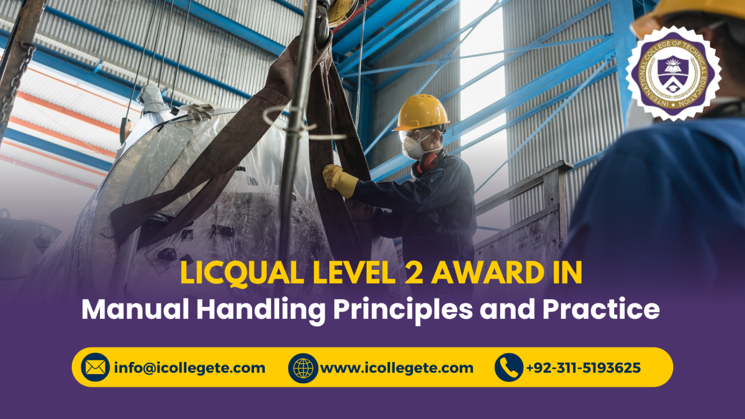 LICQual Level 2 Award in Manual Handling Principles and Practice ...
